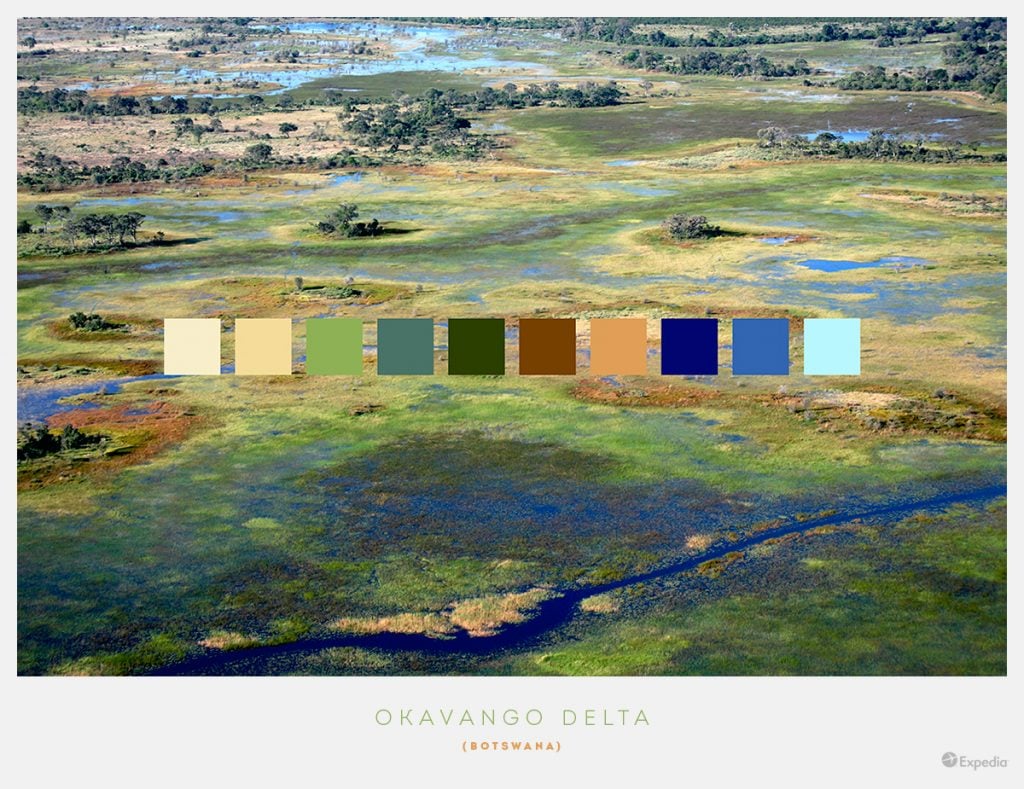 10 Color Schemes from Beautiful Landscapes to Inspire Your Creative Streak