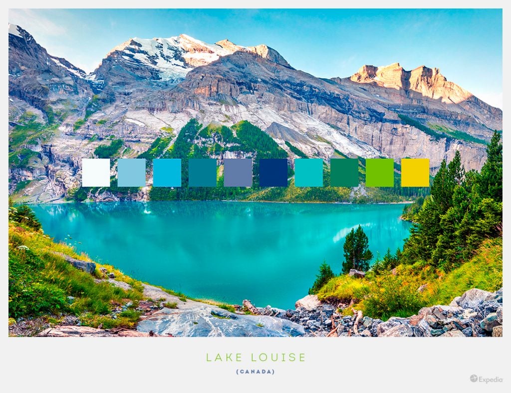 10 Paletas de color basadas en los colores de la naturaleza