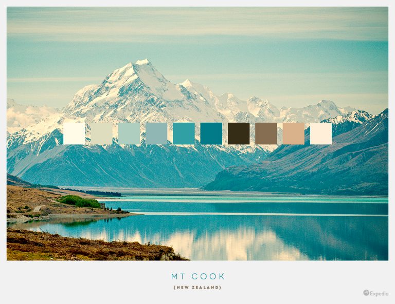 10 Color Schemes from Beautiful Landscapes to Inspire Your Creative Streak