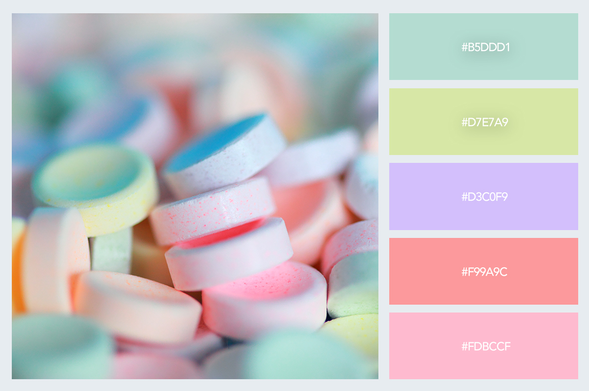 How To Use Pastel Colors In Your Designs 15 Delicious Pastel Color 