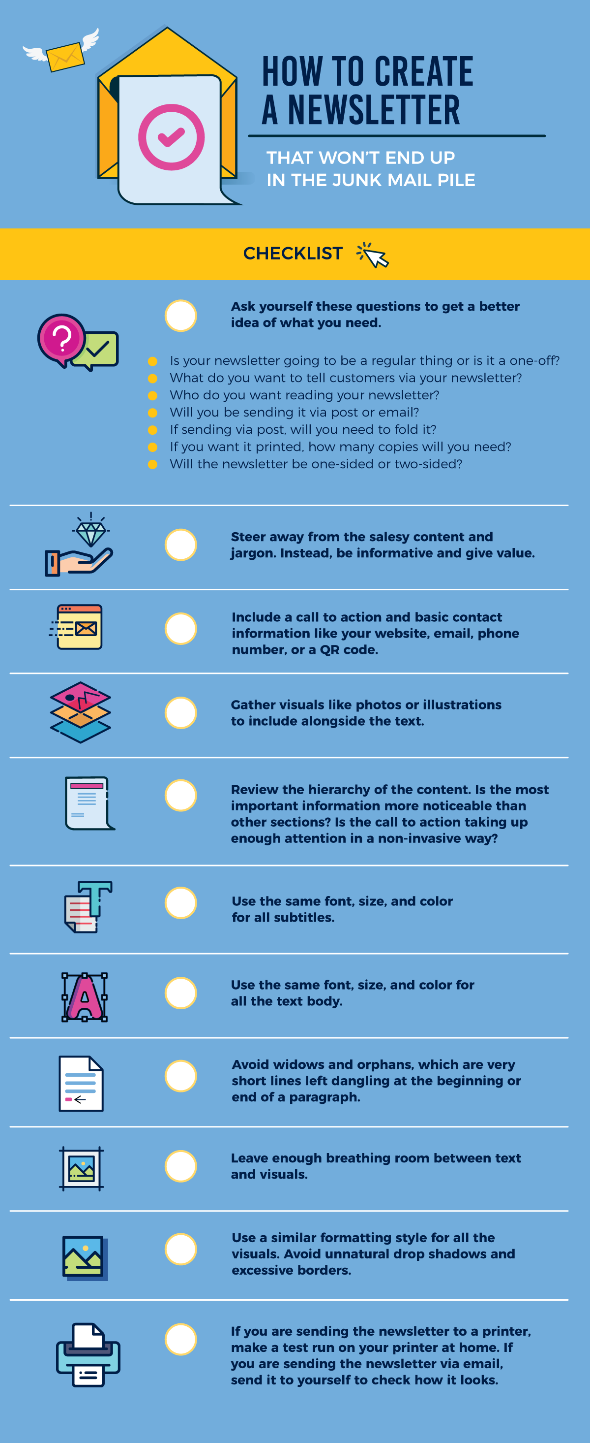 How To Create A Newsletter That Won t End Up In The Junk Mail Pile 