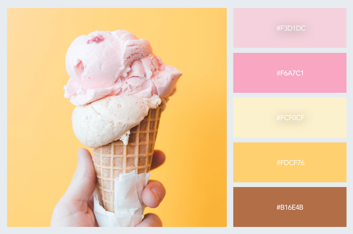 Cream Color Paint Mix