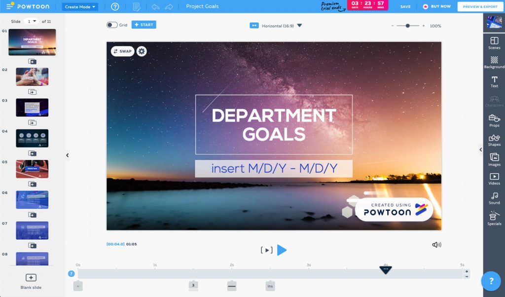 powerpoint-alternatives-powtoon-1 | Visual Learning Center by Visme